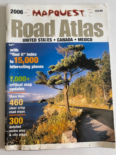 2006 MapQuest Road Atlas Paper Map USA, Canada, Mexico | eBay