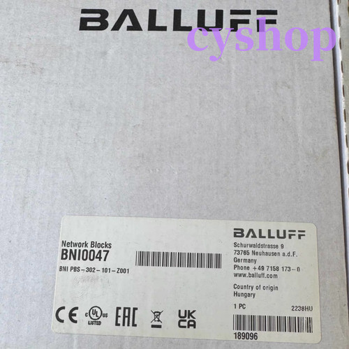 1PC Brand New BALLUFF BNI0047 Communication Modules Fast Shipping FedEx ...