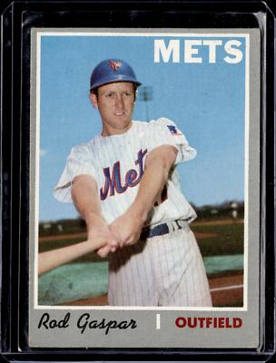 Rod Gaspar 1970 Topps #371 New York Mets | eBay
