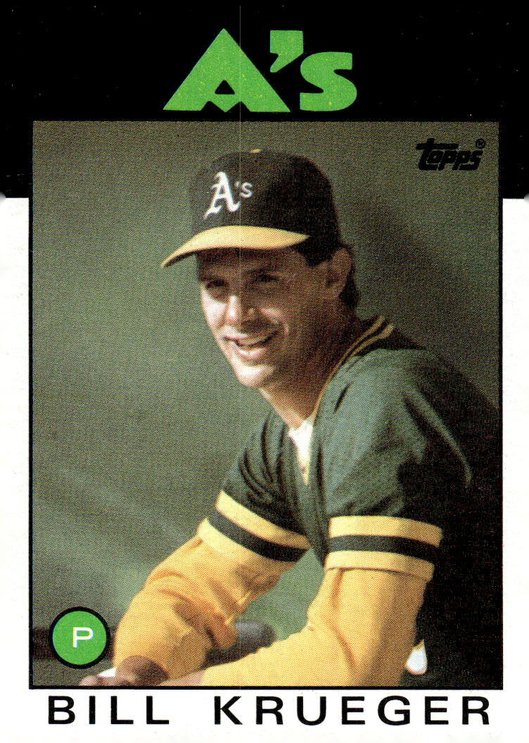 1986 Topps #58 Bill Krueger | eBay