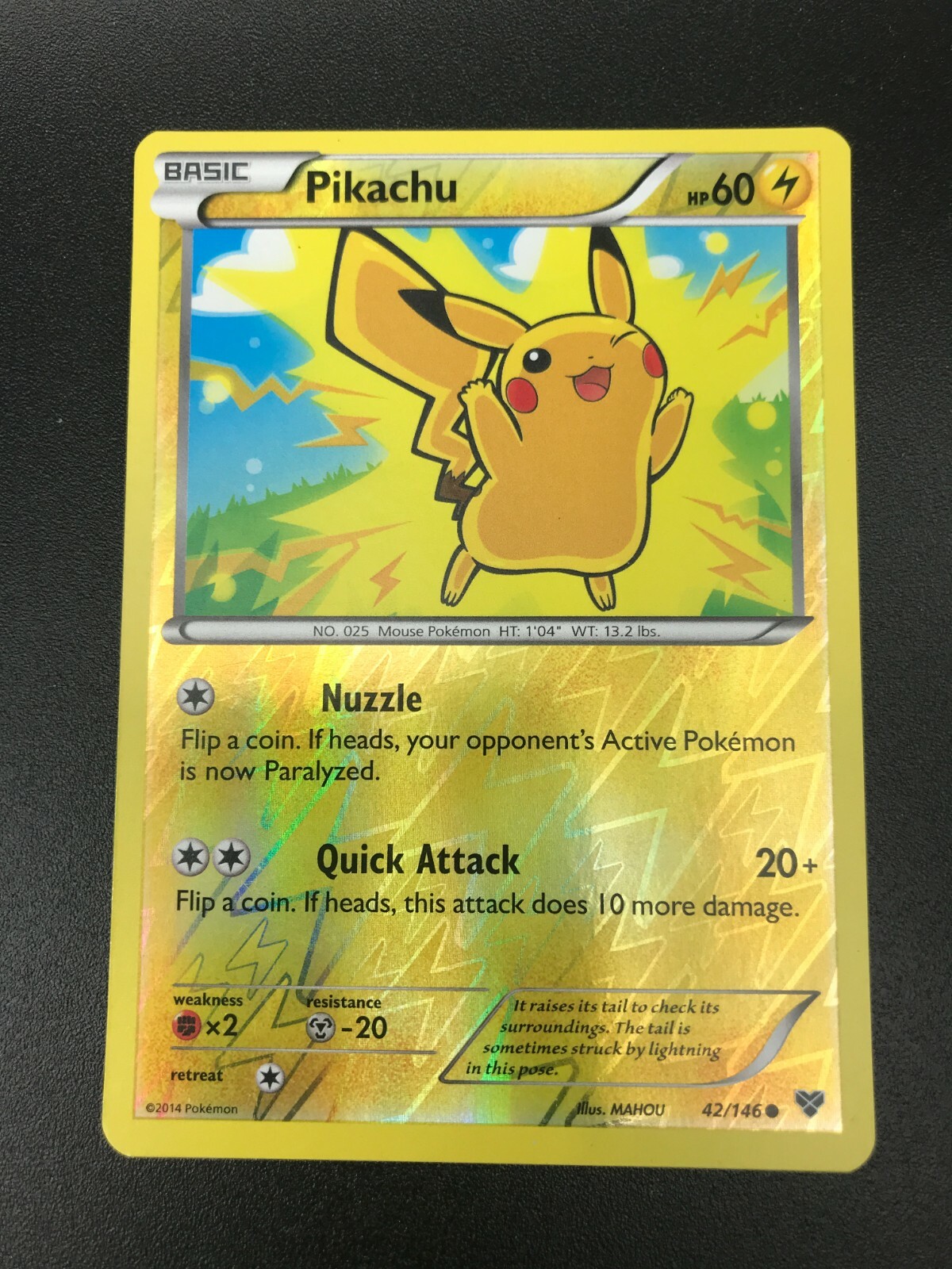 Pikachu 2014 Card - Printable Cards