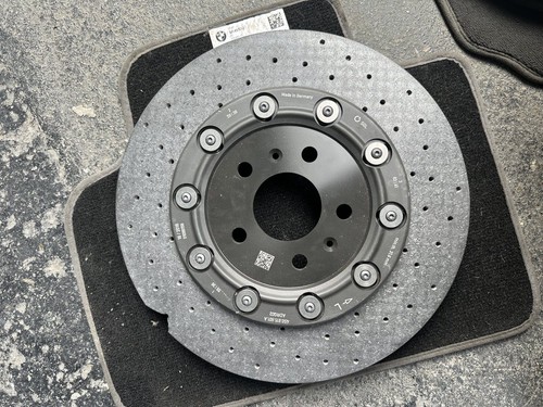 LP610-4 LAMBORGHINI HURACAN CARBON CERAMIC REAR BRAKE DISC LH SIDE 5.2 ...