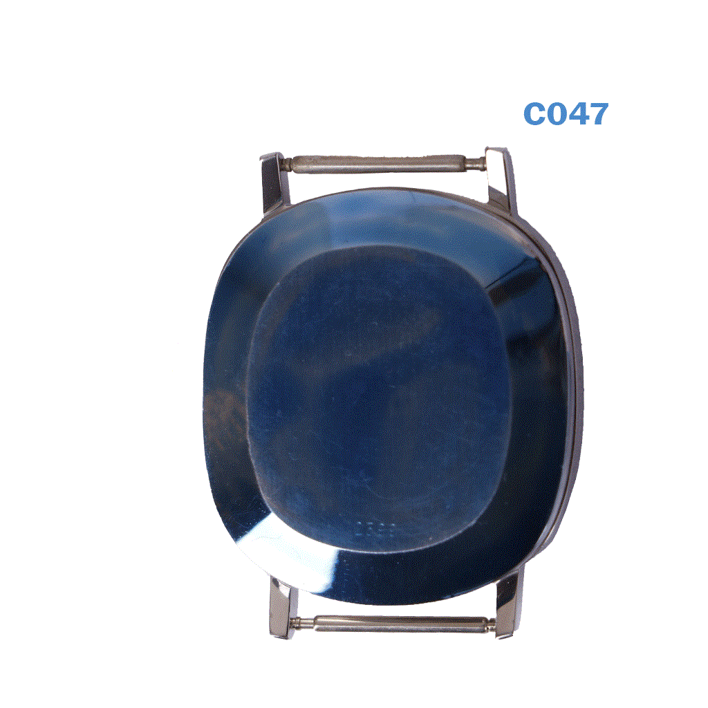 TUCAH Original Vintage Swiss Watch Case, Water Resistant, Gray Dial # ...