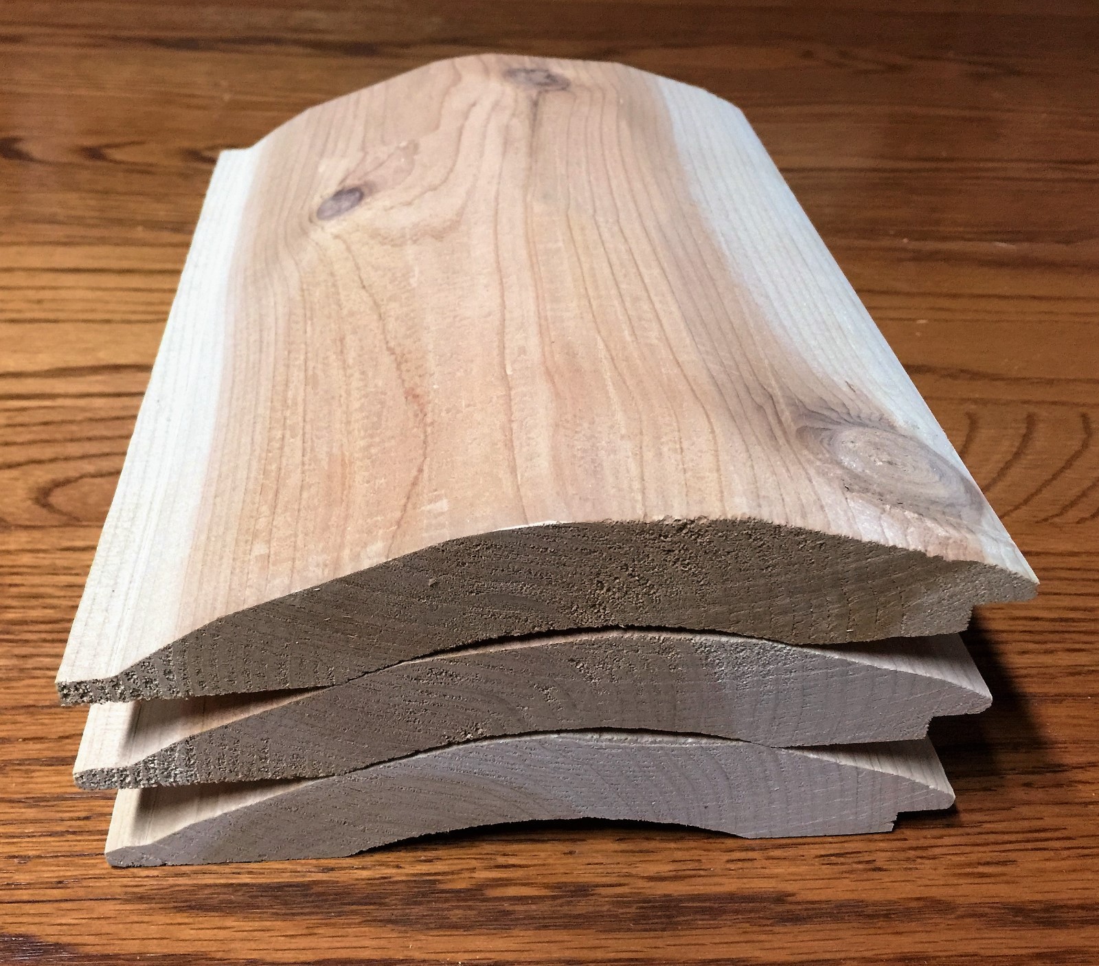 2x8 Western Cedar Premium Grade Log Siding-Contact us for FREE SAMPLES ...