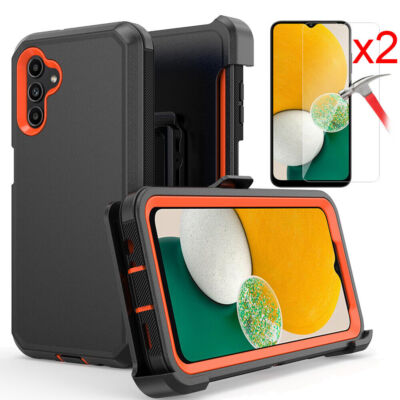 For Samsung Galaxy A13 5G Shockproof Case Belt Clip Fits Otterbox ...