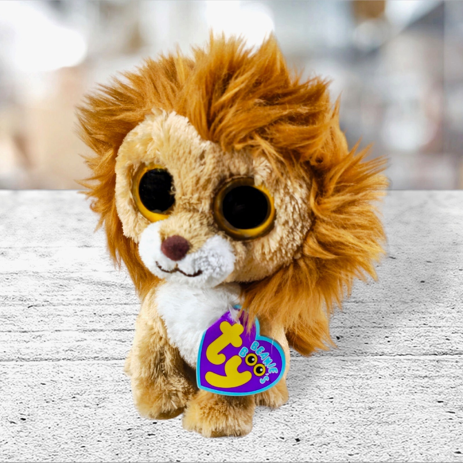 TY BEANIE BOOS 6" KING the LION w/TAG 8421360345 | eBay