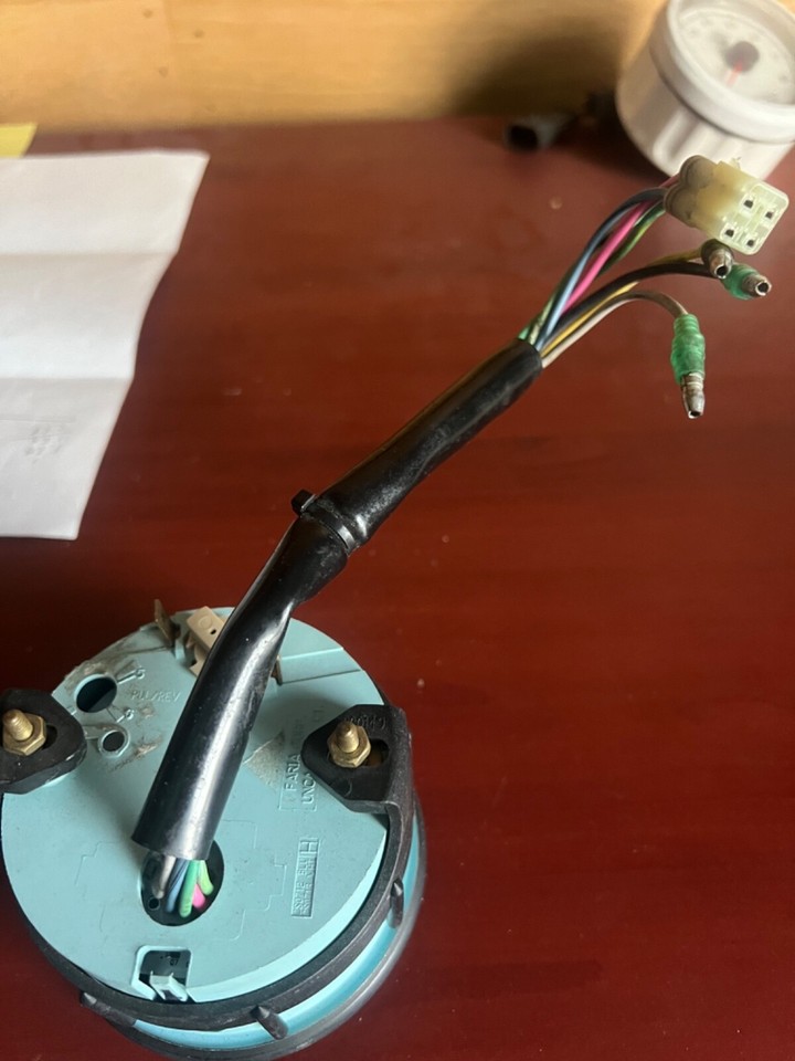 Faria RPM Gauge with Temp Oil Rev | Analog | Tachometer | Aftermarket ...