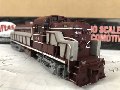 Atlas Classic HO Scale RS-3 Locomotive Rock Island #458 W/sound DCC | eBay