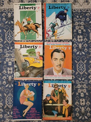 1933 1936 Liberty Magazine Lot Hitler Valentine's Day More | eBay