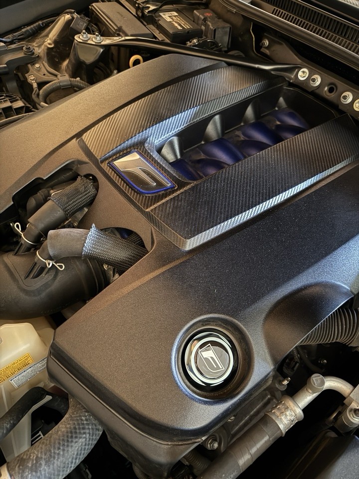 Rated F Billet Aluminum Oil Cap Fits Lexus RCF iSF GSF LC500 IS500 ...