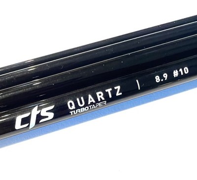 CTS 8'9" 10 Weight Quartz Turbo Taper Fly Rod Blank Jet Black | eBay