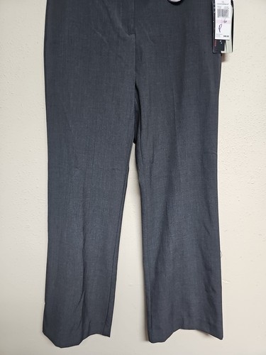 NWT COUNTERPARTS Women's Pants Straight Leg Mid Rise Stretch Gray Color ...