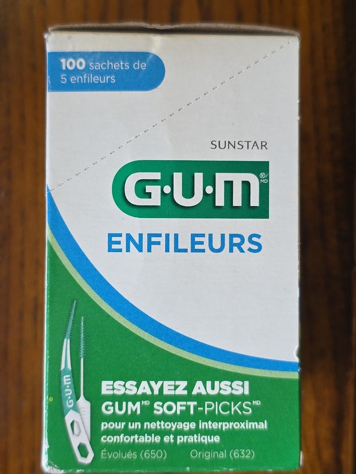 Sunstar Butler 840PQA GUM EEZ-Thru Floss Threaders 100 Pcs/Pk | eBay