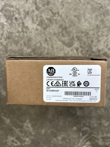 25-COMM-E2P Allen Bradley PowerFlex 520 Dual Port EtherNet Adapter | eBay