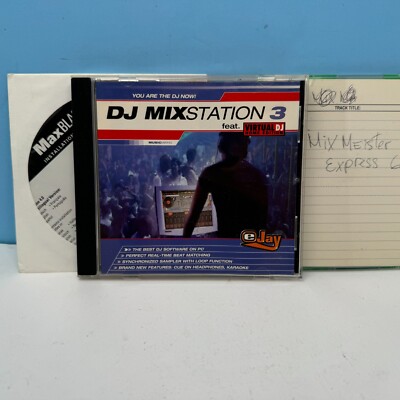 Ejay DJ Mix Station 3 Pc Cd-Rom Vertical DJ Mixing Software | eBay
