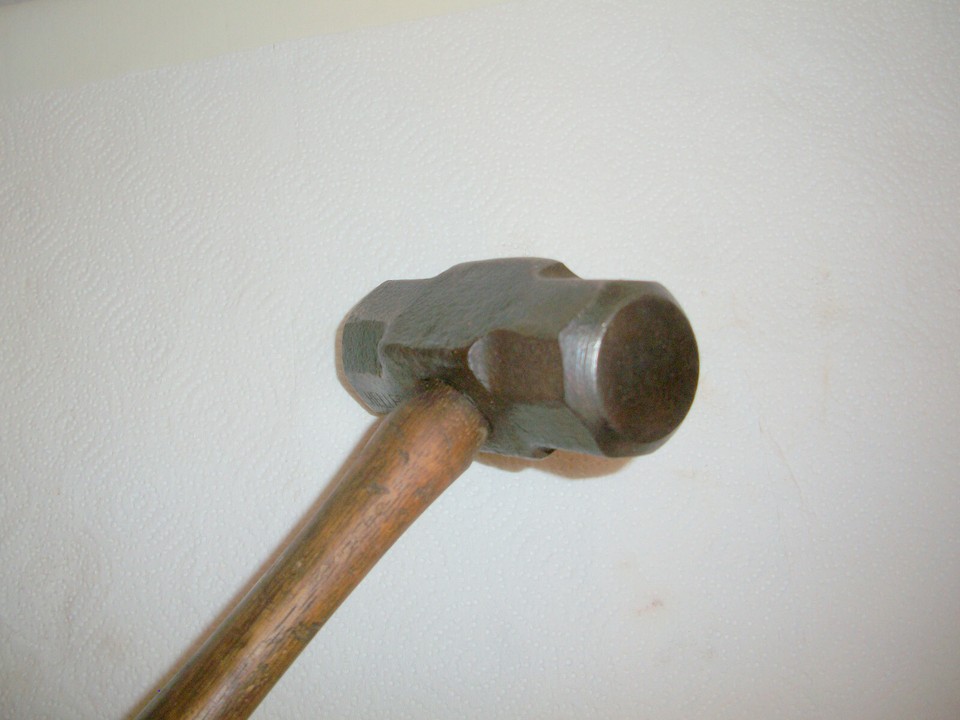 VINTAGE HELLER 3 DOUBLE FACE OCTAGON 3 LB. BLACKSMITH SLEDGE HAMMER | eBay