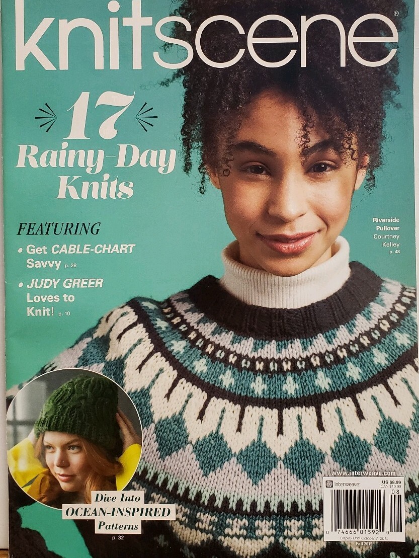 Knit Scene Fall 2019 17 Rainy Day Knits Ocean Inspired Patterns FREE ...