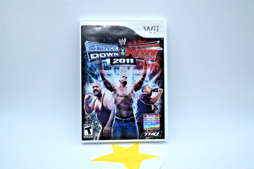 WWE SmackDown vs. Raw 2011 (Nintendo Wii) Tested Working 785138303550 ...