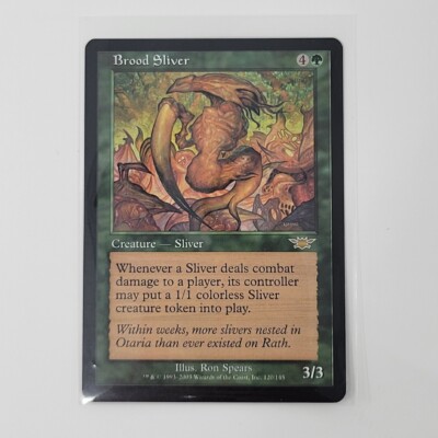 MTG Brood Sliver (Legions) 120/145 Regular Rare - Near Mint NM | eBay