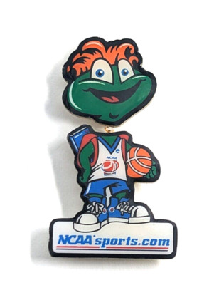 NCAA Sports.com JJ Jumper Basketball Mascot Bobblehead Lapel Pin ...