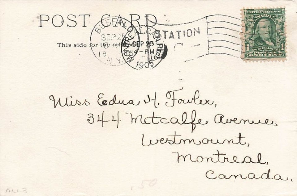 c1905 Ellicott Square People Street Cars Trolley Scene Buffalo NY P461 ...