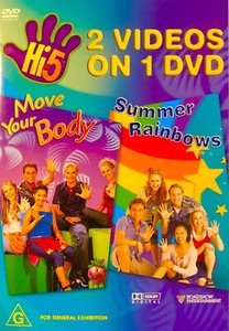 ??sealed-Hi5 - Move your body + Summer Rainbows - PAL DVD Region 4 Rare ...