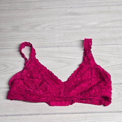 No Boundaries Pink Lace Bra Adult Women's Size XL Extra Large | eBay