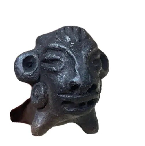 Vintage Clay Tobacco Smoking Pipe Aztec Mayan african antique | eBay