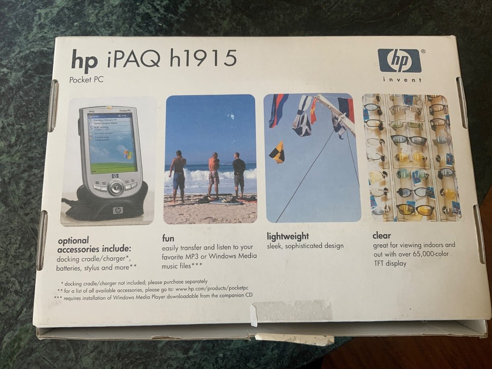 HP iPAQ H1915 Pocket PC PDA 2003 | eBay