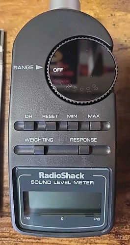 Radio Shack Digital Sound Level Meter Model 33-2055 Complete In Box ...