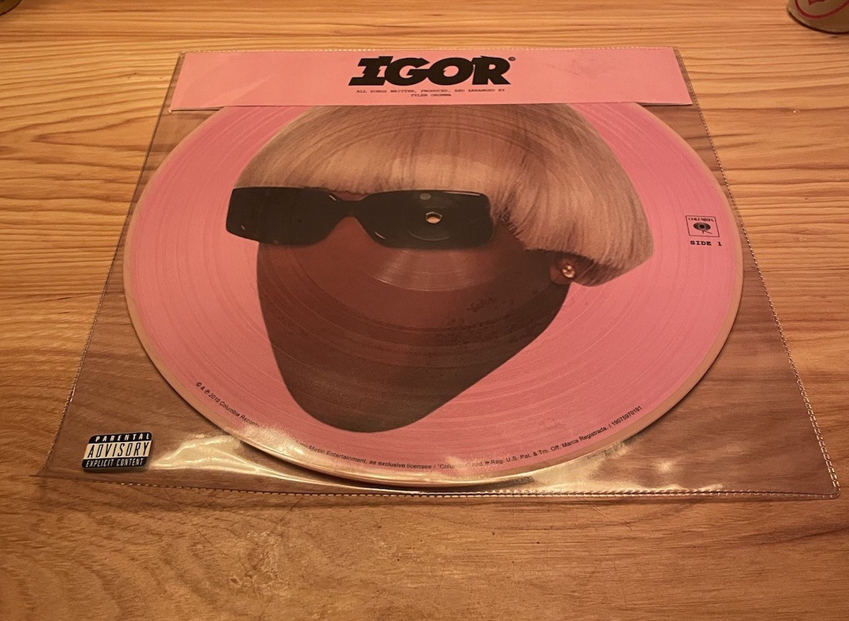 Igor Faceless Picture Disk Vinyl - Tyler The Creator BRAND NEW SEALED ...