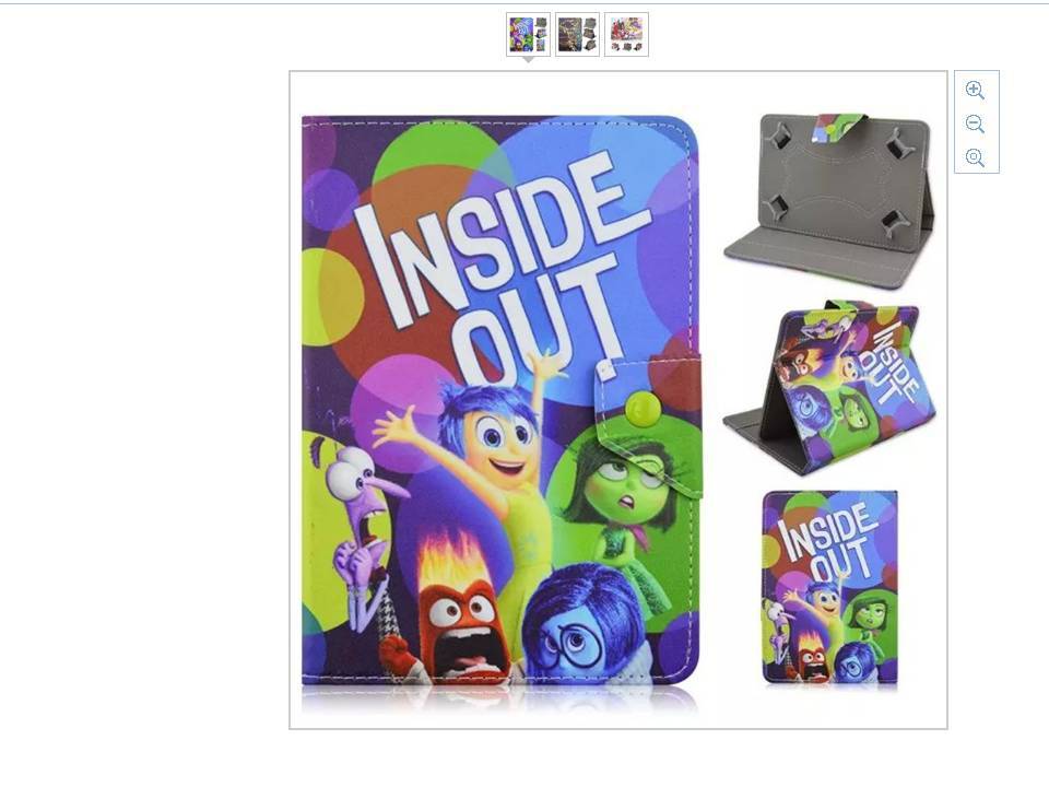 Marvel Avengers / Inside Out Leather Cover Case For IPAD mini + Samsung ...