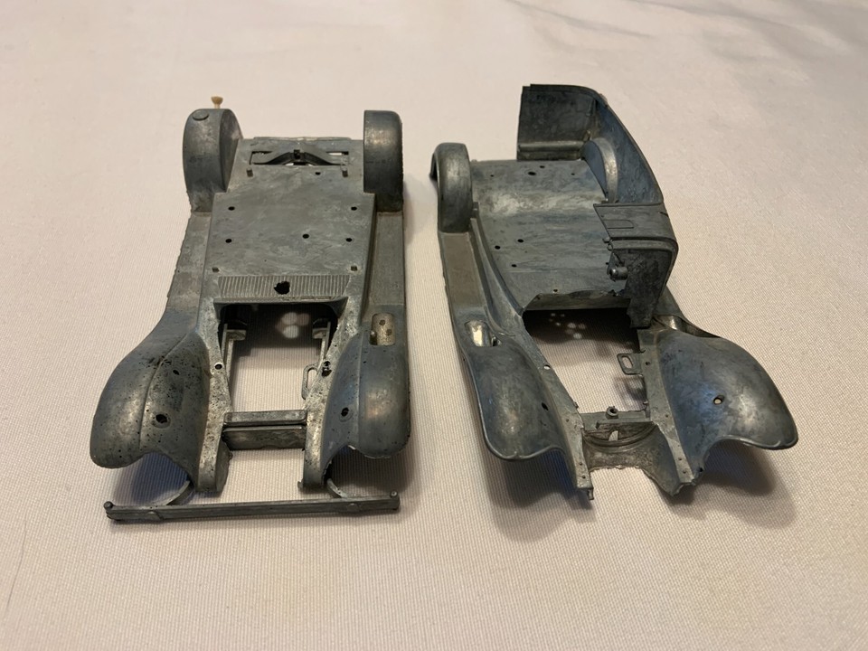 Antique Hubley Diecast Toy Model Car Unused Unassembled Factory Parts ...