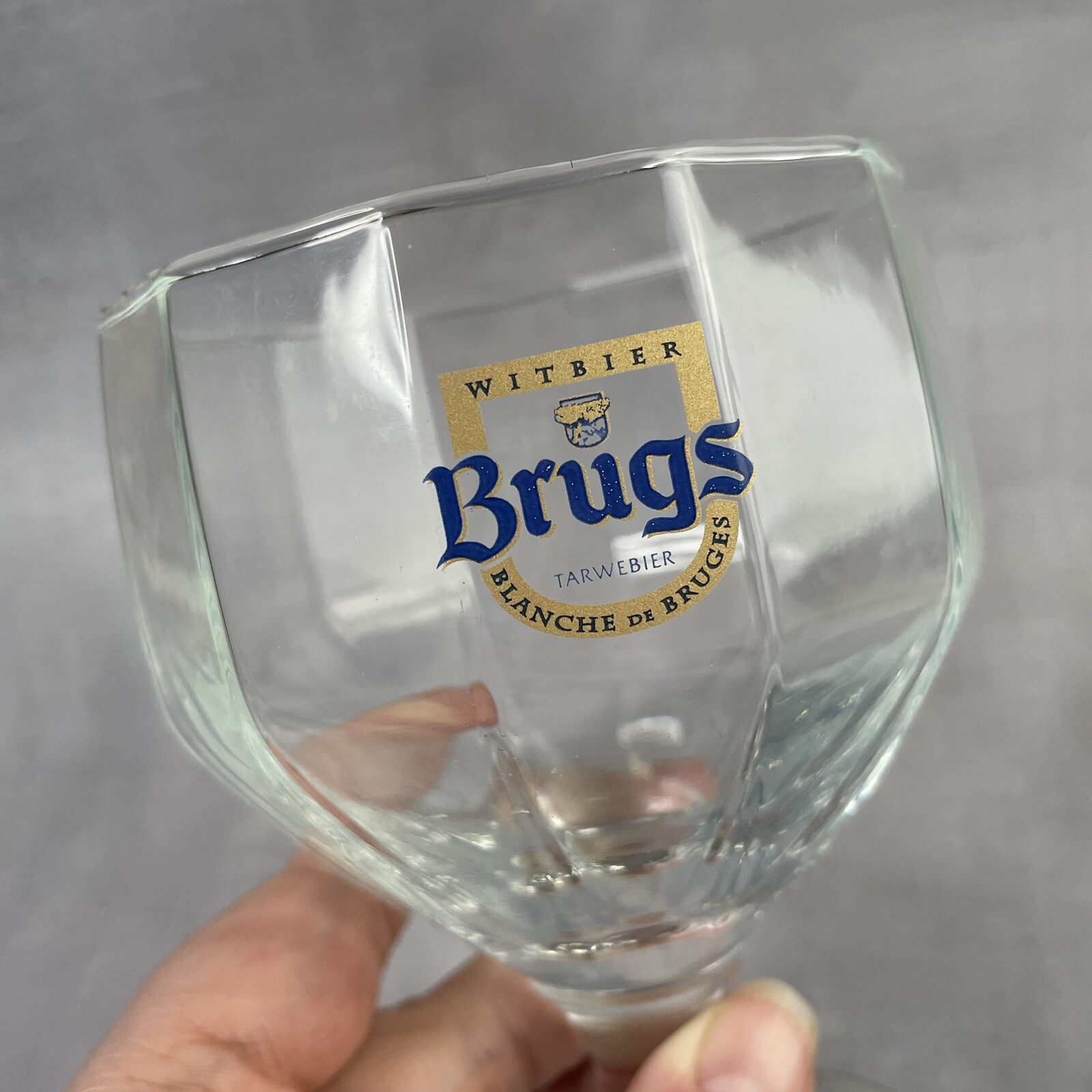 Verre à bière solitaire BRUGS Witbier Blanche de Bruges 25cl Haut. ~12 ...