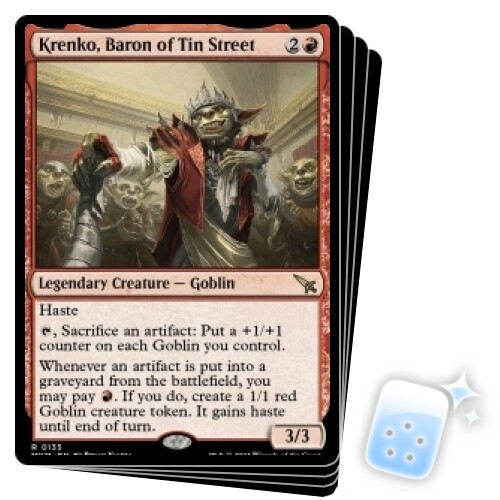 KRENKO, BARON OF TIN STREET X4 Murders At Karlov Manor MKM Magic MTG ...