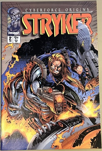 Cyberforce Origins STRYKER #2 Comic Book IMAGE Feb 1995 1st Printing ...