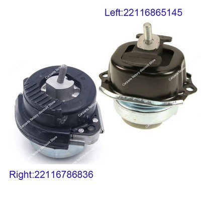 Pair Front Engine Motor Mounts for BMW X6 3.0L AT 08-10 22116786836 ...