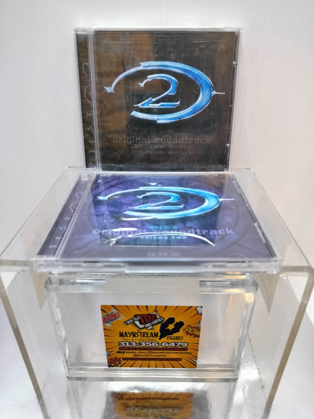 Soundtrack CD Halo 2 Lot Vol. 1 BRAND NEW & Vol. 2 Pre-owned / READ ...