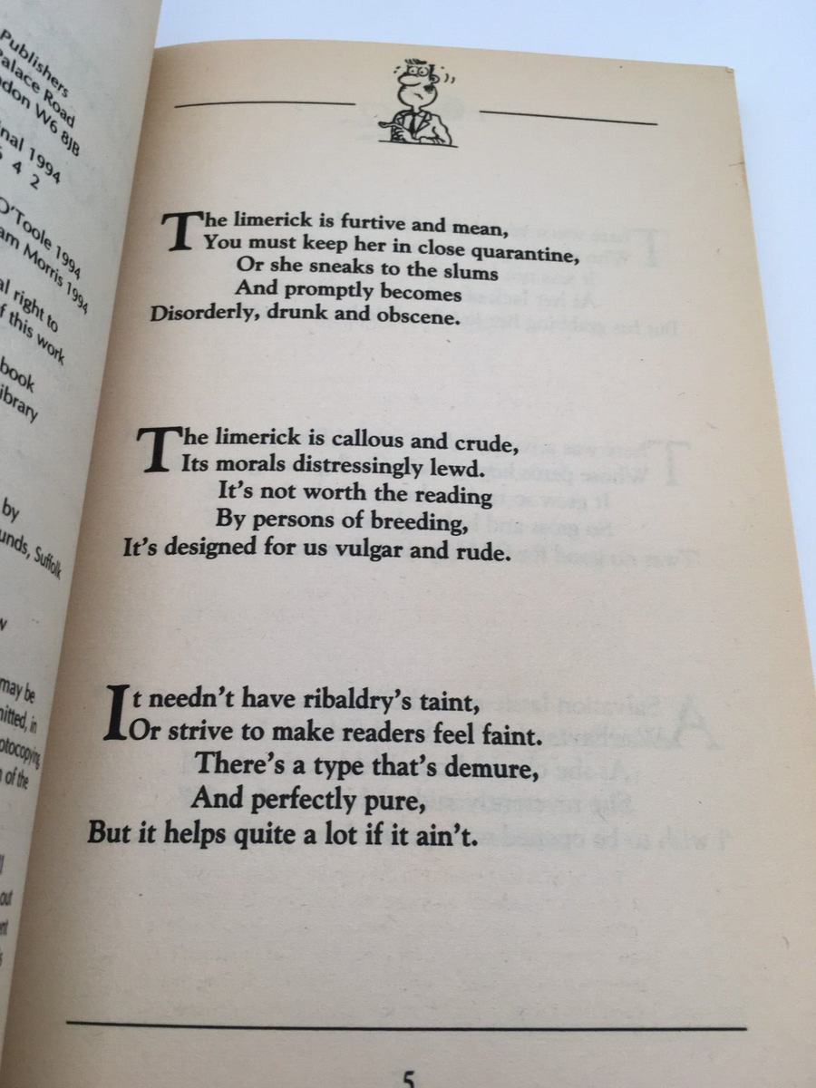 Dirty Limerick Examples Limerick: Definition And Examples | Literary