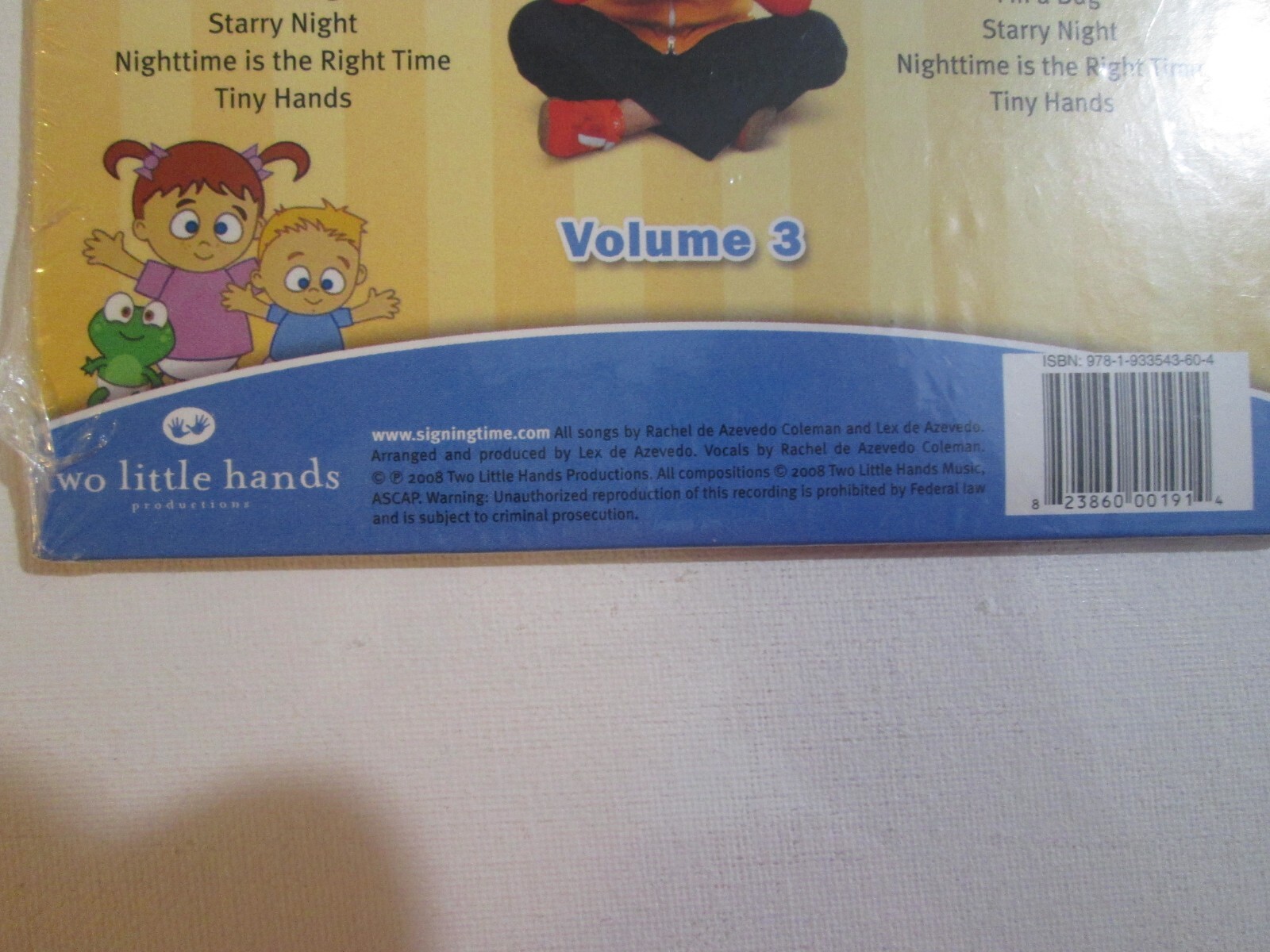 Baby Signing Time Songs, Vol. 3: A New Day * by Rachel Deazvedo (CD ...