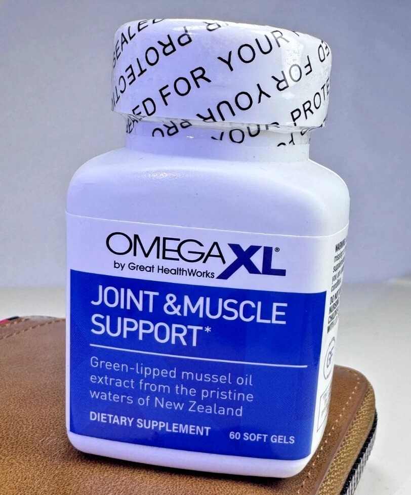 Omega XL 60ct by Great HealthWorks: Small, Potent, Joint Pain Relief ...