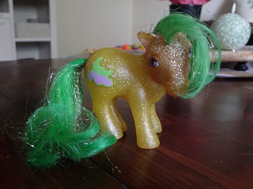 Vintage My Little Pony Mail Order Sparkle Pony Napper | eBay
