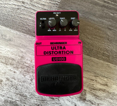 Behringer Ultra Distortion UD100 2-Mode Distortion Effects Pedal | eBay
