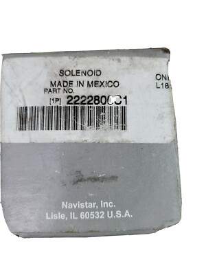 INTERNATIONAL SOLENOID 2222800C1 | eBay