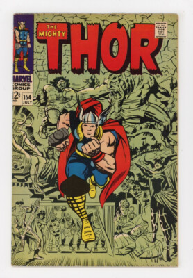 Thor 154 HIGH GRADE MARVEL SILVER AGE | eBay