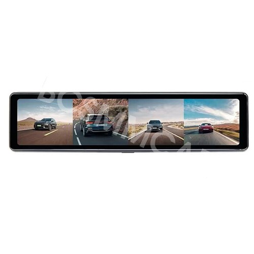 4CH Cameras Car Dash Cam Recorder Rear View Mirror Night Vision Parking ...