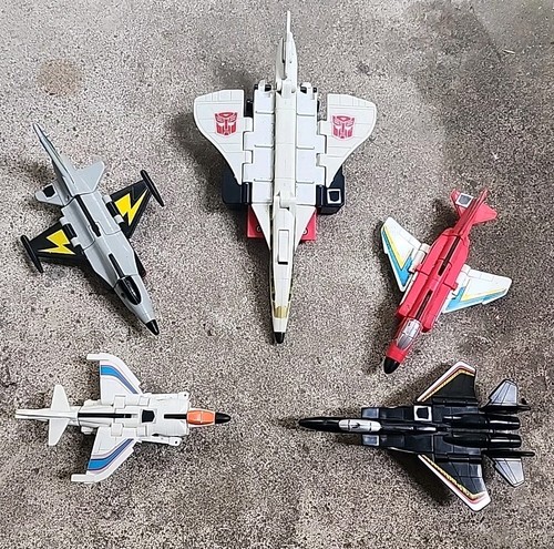 Superion Aerialbots Set Vintage 1986 G1 Transformers Hasbro | eBay