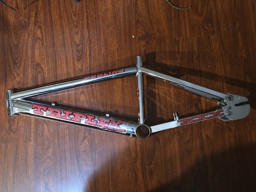 Redline Triple X BMX Bike Frame Chrome Finish | eBay