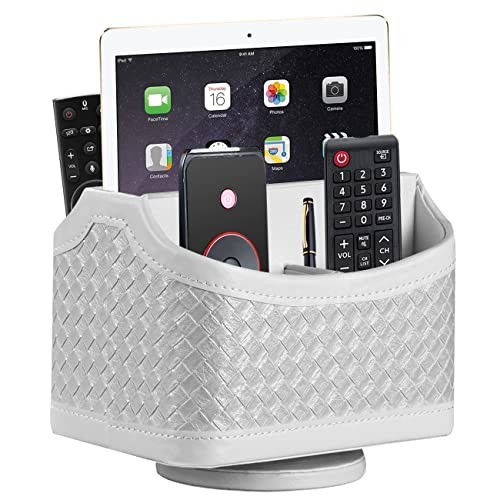 Swivel Remote Control Holder, 5 Rooms Desk Organizer and Decorations ...