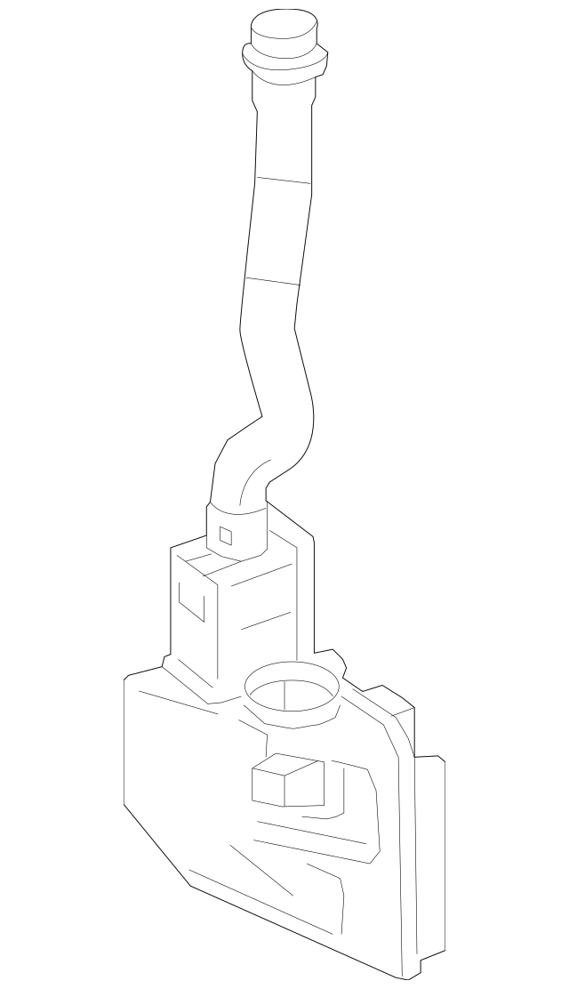 Mercedes Benz Genuine GLS550 GLS450 2017-2019 Reservoir Assembly OE ...